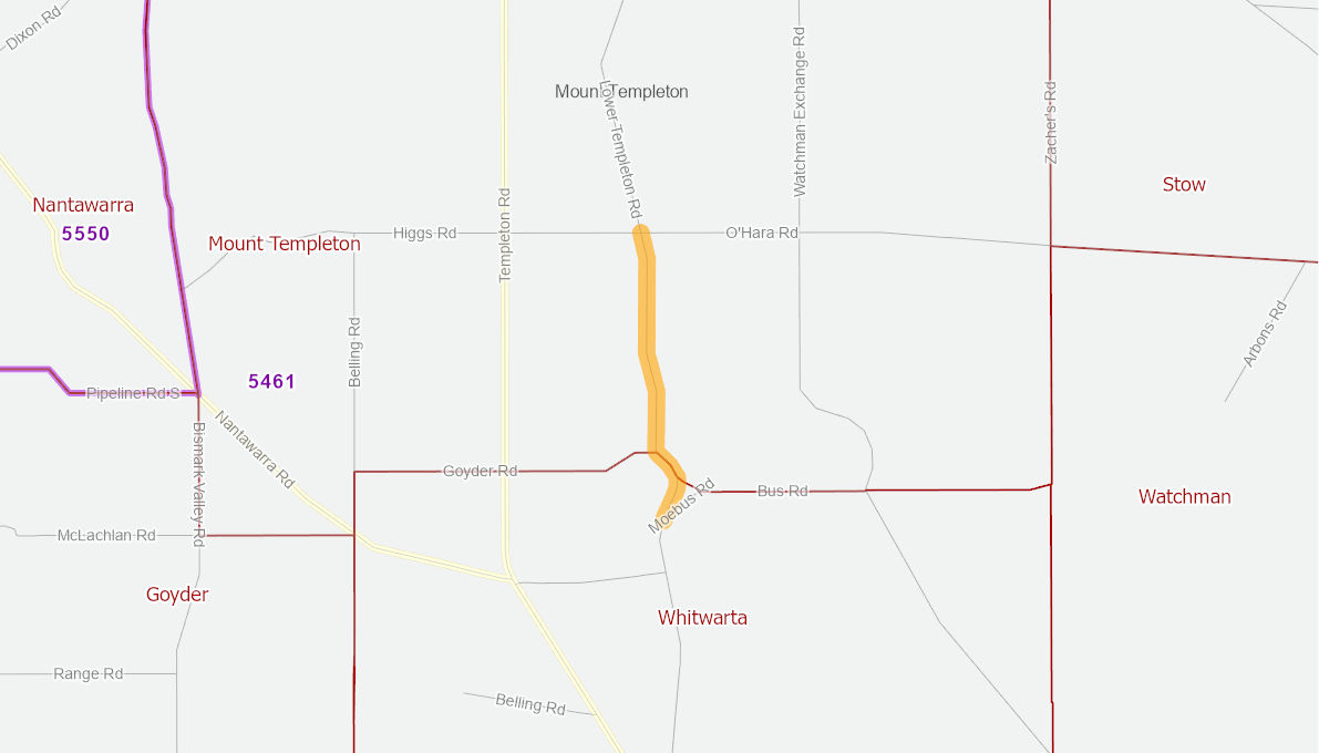 Lower Templeton Road (Rural Road) - 114888-21SA-RTR | Infrastructure ...