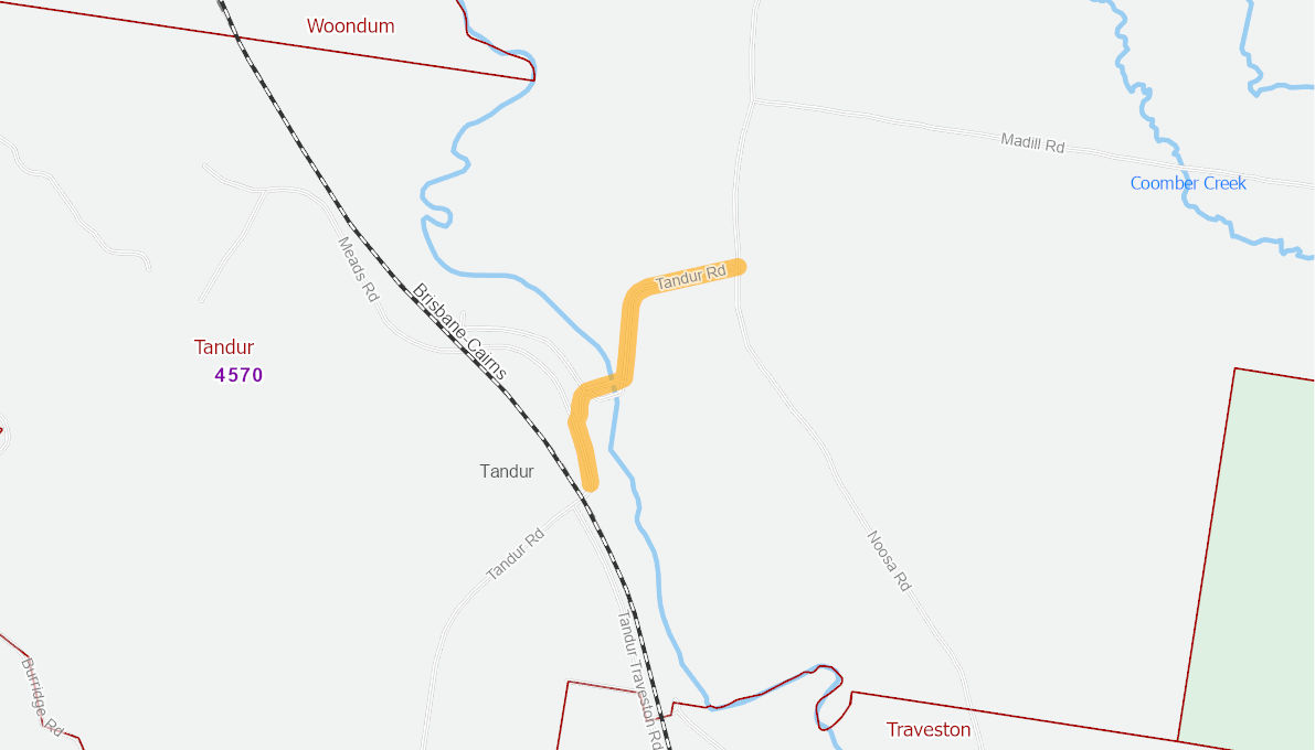 Tandur Road, Tandur - 114926-21QLD-RTR | Infrastructure Investment Program