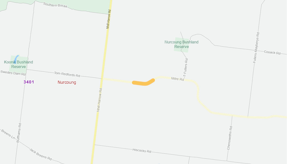 Mitre Road (Rural Road) - 115636-21VIC-RTR | Infrastructure Investment ...