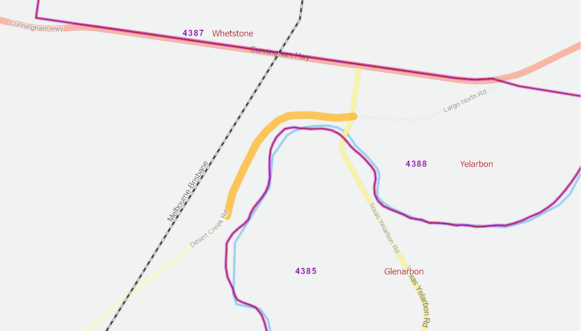 Desert Creek Road (Rural Road) - 116322-21QLD-RTR | Infrastructure ...