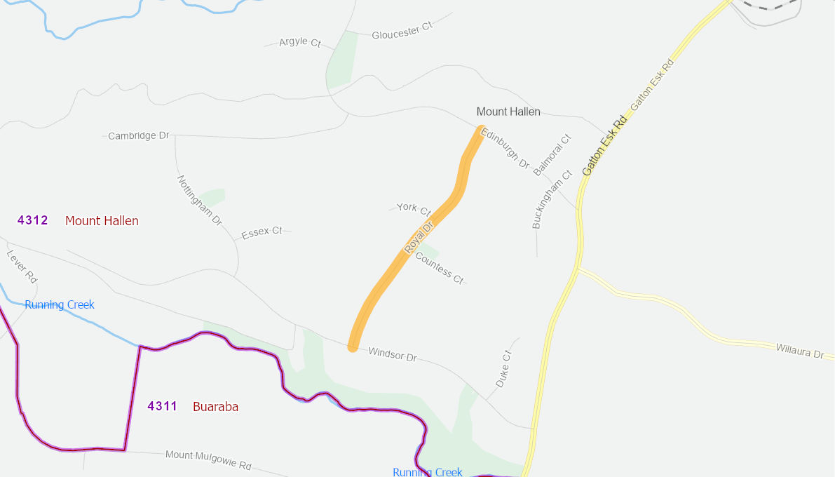 Royal Drive, Mount Hallen - 116359-21QLD-RTR | Infrastructure ...