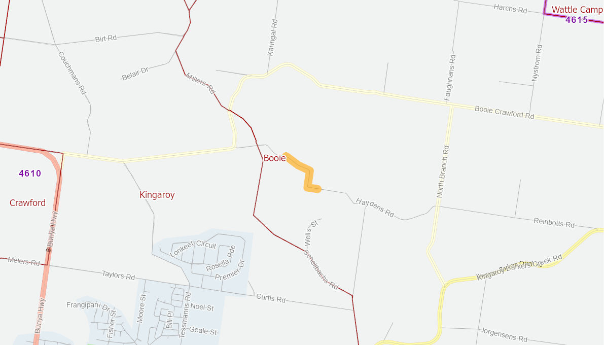 Haydens Road, Booie (Rural Road) - 116430-21QLD-RTR | Infrastructure ...