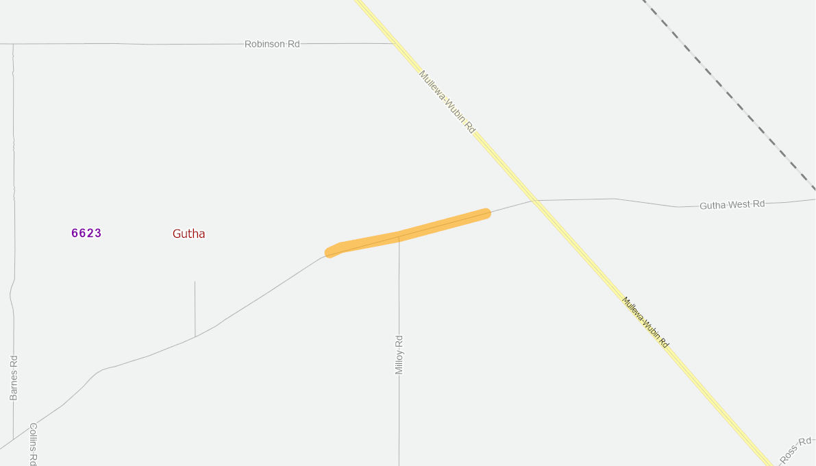 West Gutha Road (rural road) - 116452-21WA-RTR | Infrastructure ...