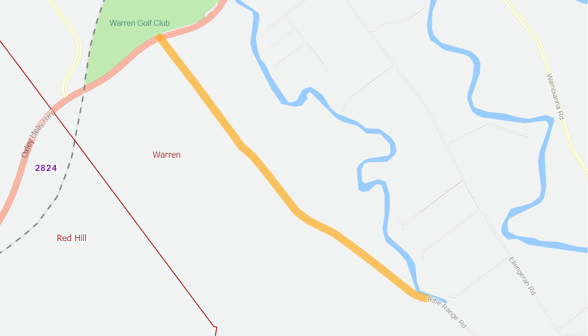 Rifle Range Road (Rural Road) - 116643-21NSW-RTR | Infrastructure ...