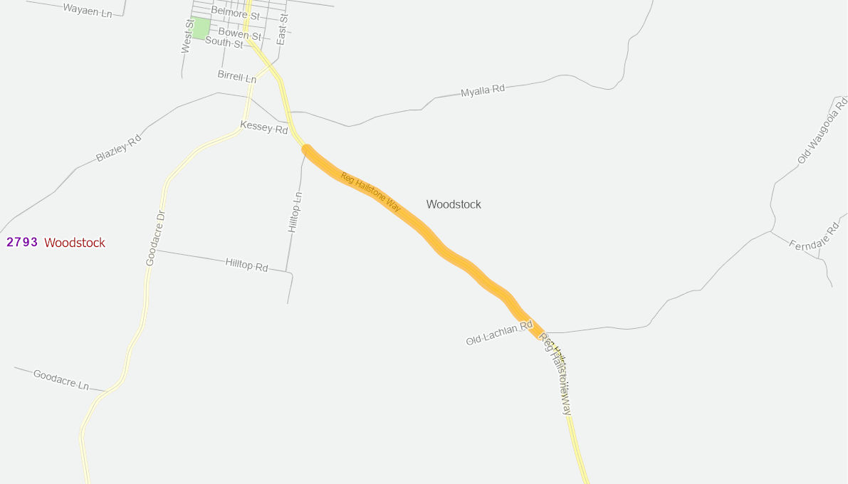 Reg Hailstone Way (Rural Road) - 116729-21NSW-RTR | Infrastructure ...