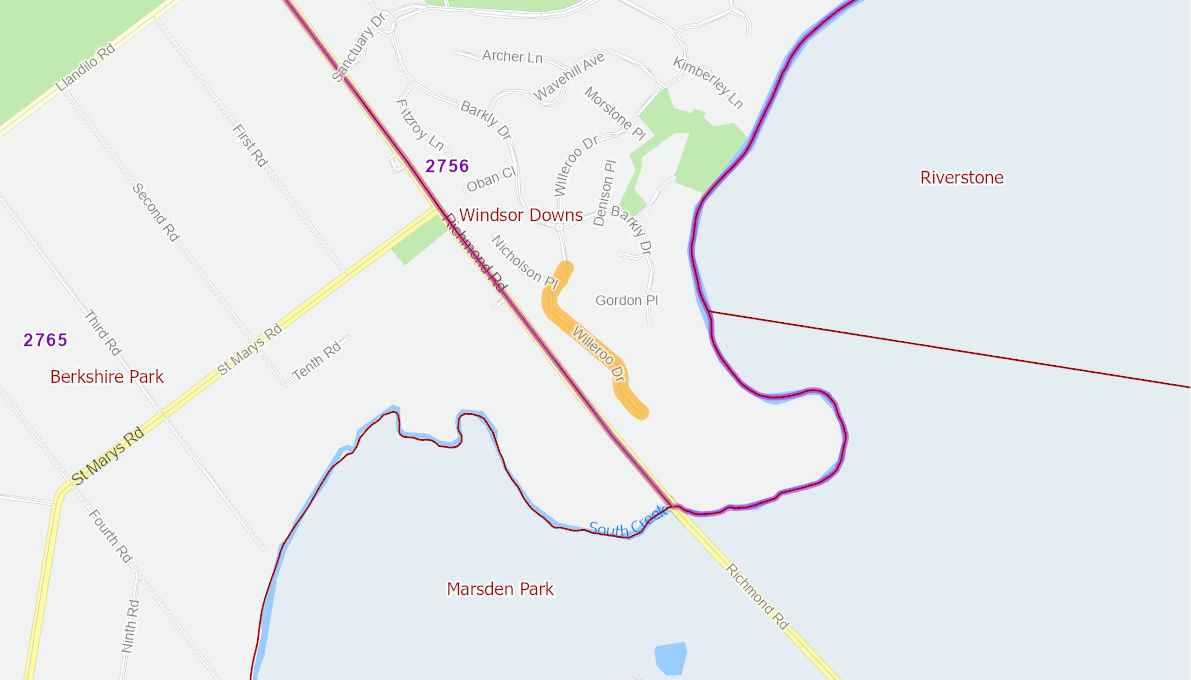 Willeroo Drive, Windsor Downs - 116970-21NSW-RTR | Infrastructure ...