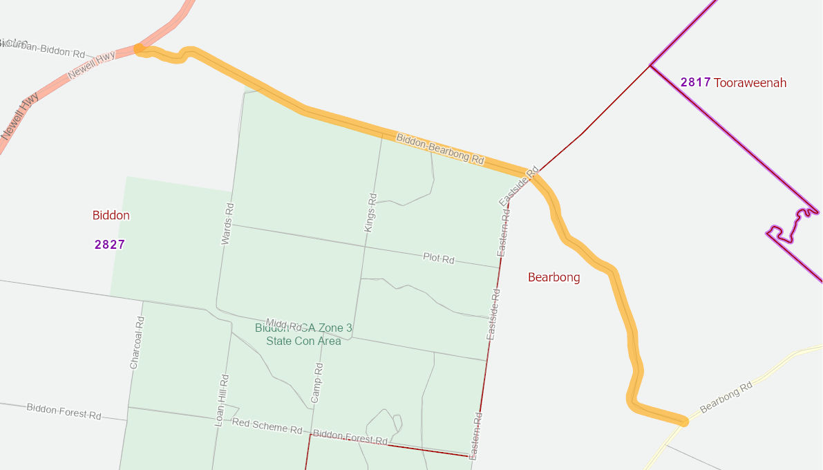Biddon Bearbong Road (Rural Road) - 117169-21NSW-RTR | Infrastructure ...