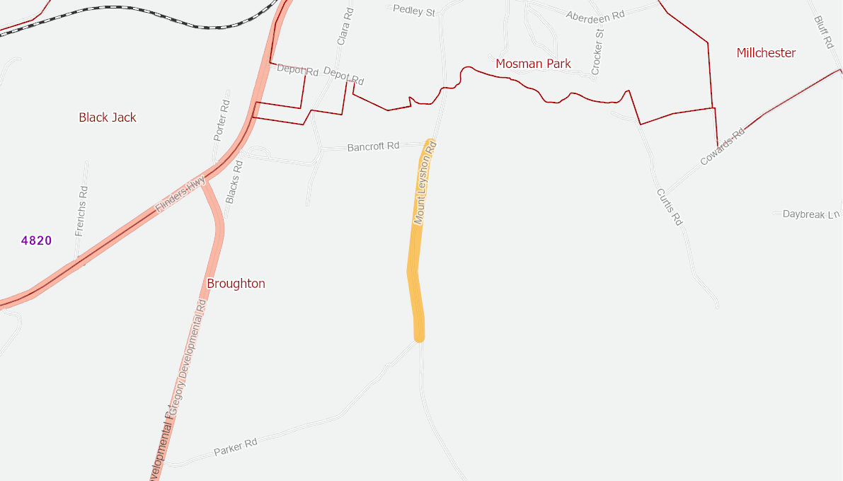 Mount Leyshon Road, Charters Towers - 117419-21QLD-RTR | Infrastructure ...