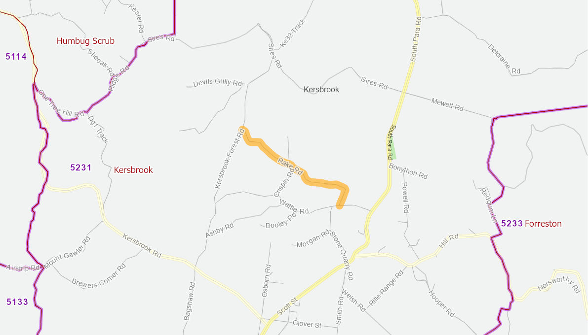 Rake Road, Kersbrook, - 117611-21SA-RTR | Infrastructure Investment Program