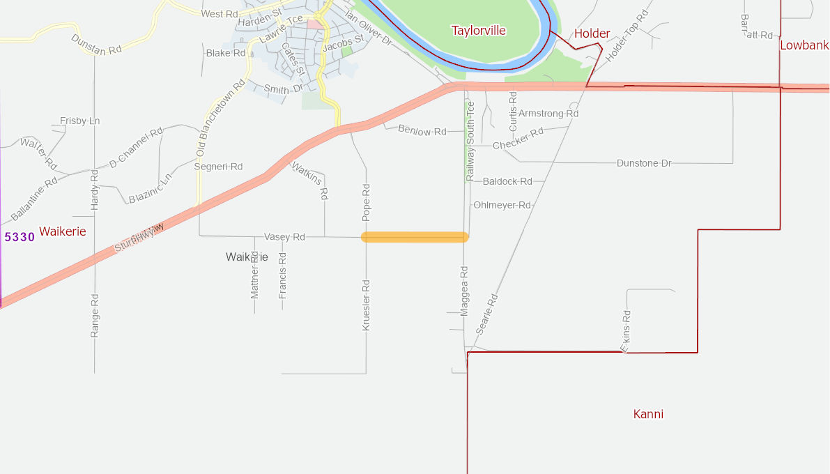 Vasey Road, Waikerie - 118132-21SA-RTR | Infrastructure Investment Program