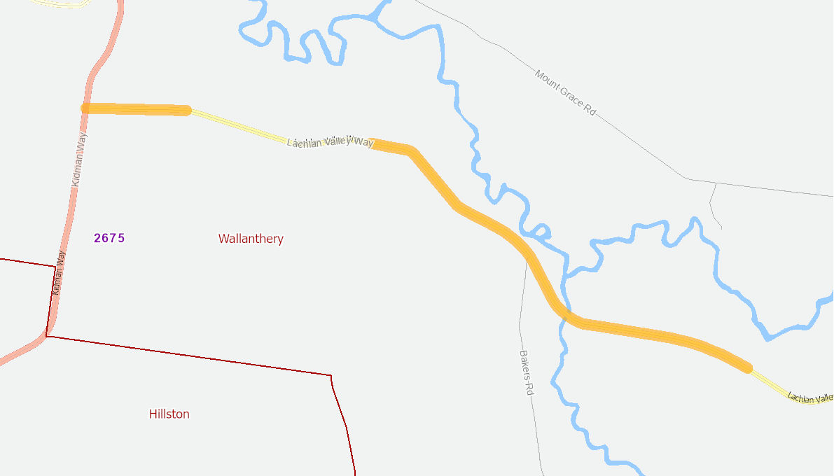 Lachlan Valley Way (East) Wallanthery - 118641-21NSW-RTR ...