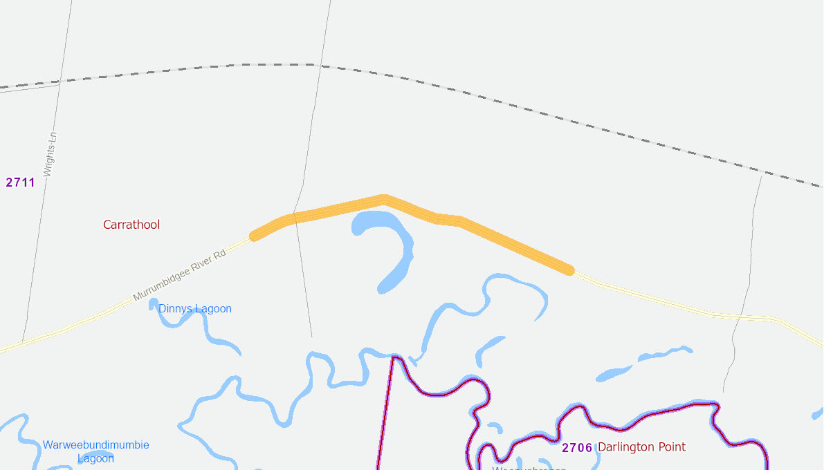 Murrumbidgee River Road, Carrathool - 118726-21NSW-RTR | Infrastructure ...