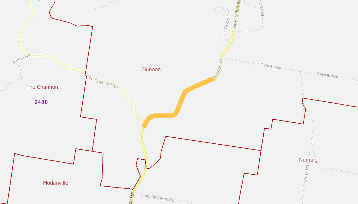 Dunoon Road, Dunoon - 118996-22NSW-RTR | Infrastructure Investment Program