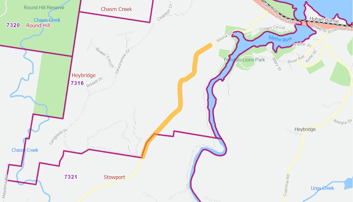Minna Road (Rural Road) - 120604-22TAS-RTR | Infrastructure Investment ...