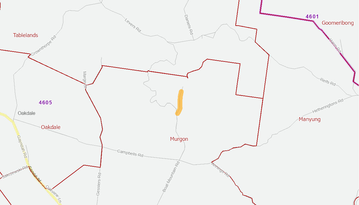 Braithwaites Road, Murgon (Rural Road) - 120710-22QLD-RTR ...