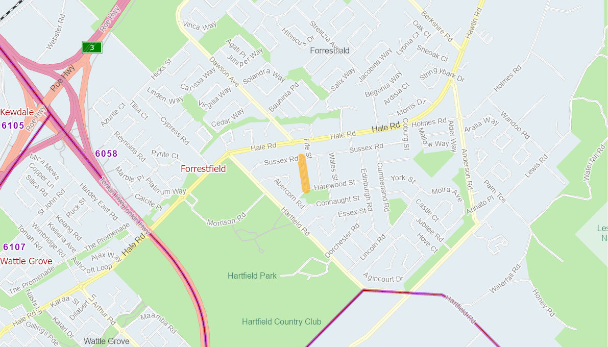 Northumberland Rd, Forrestfield - 121221-22WA-RTR | Infrastructure ...