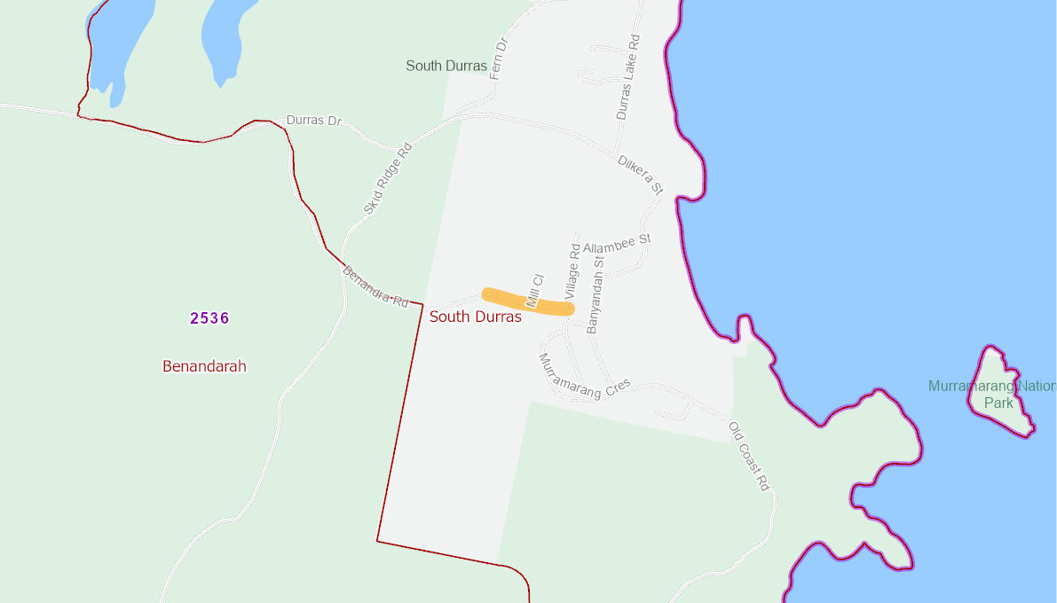 Benandra Road, South Durras - 121534-22NSW-RTR | Infrastructure ...