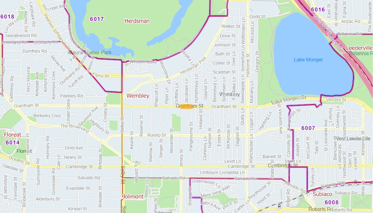 Grantham Street - between Pangbourne Street and Jersey Street - WEMBLEY - 121730-23WA-BS ...