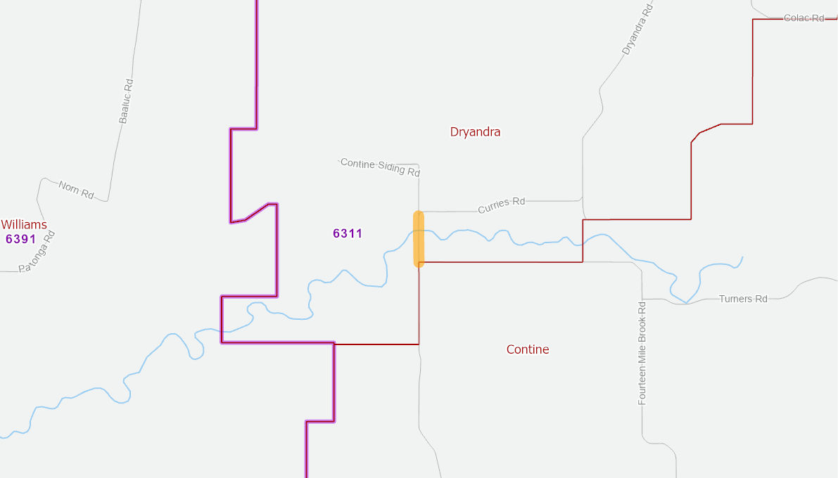 Contine Siding Road (Rural Road) - 122025-22WA-RTR | Infrastructure ...