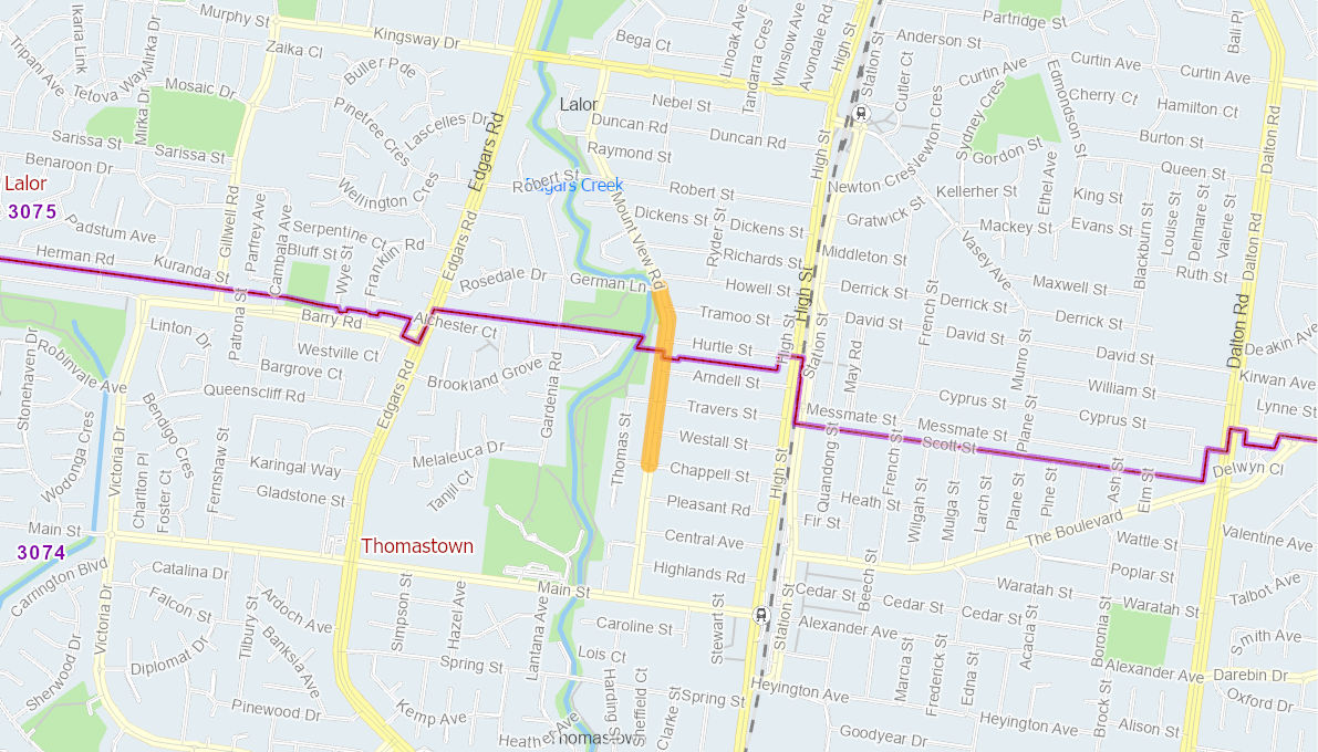 Mount View Road - 124176-23VIC-RTR | Infrastructure Investment Program