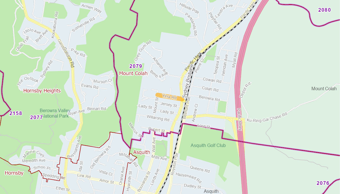 Yirra Road, Mt Colah - 124549-23NSW-RTR | Infrastructure Investment Program