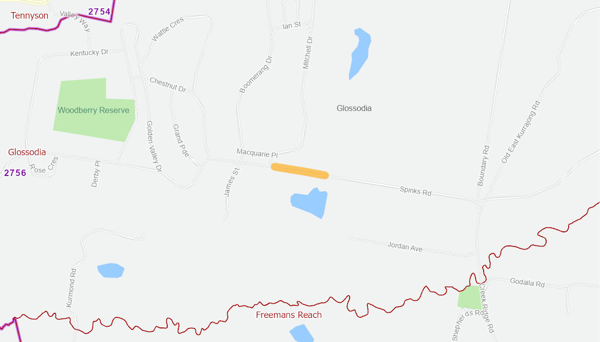 Spinks Road, Glossodia - 125813-23NSW-RTR | Infrastructure Investment ...