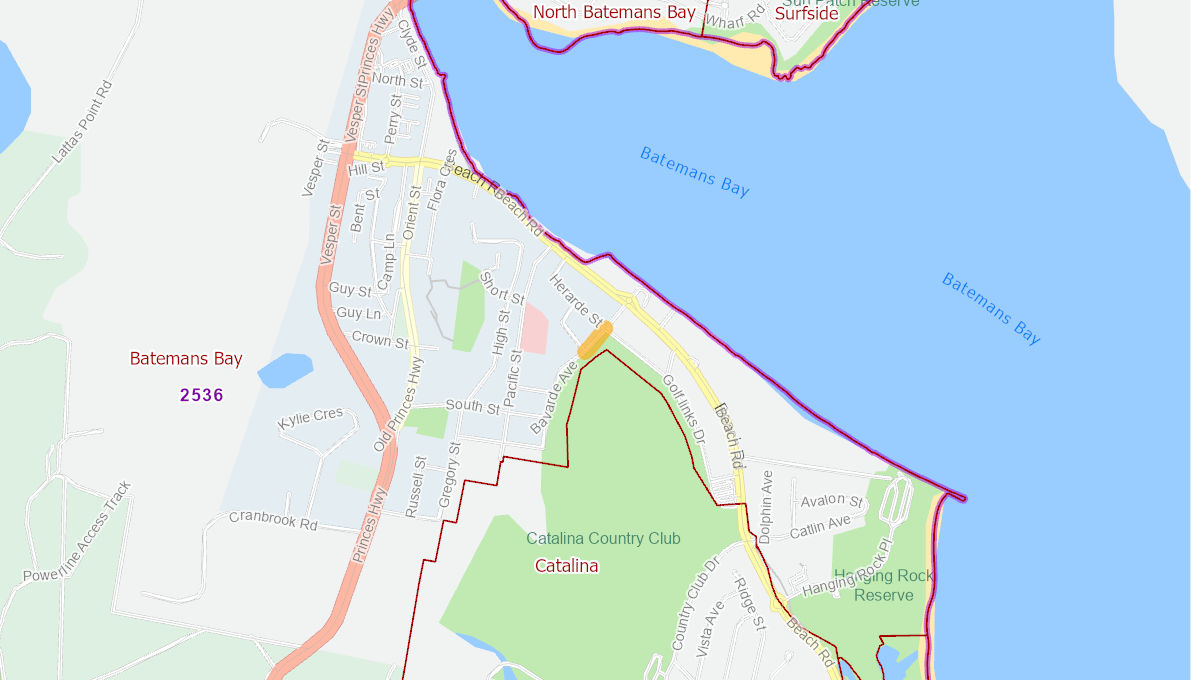 Bavarde Avenue, Batemans Bay - 126634-23NSW-RTR | Infrastructure ...