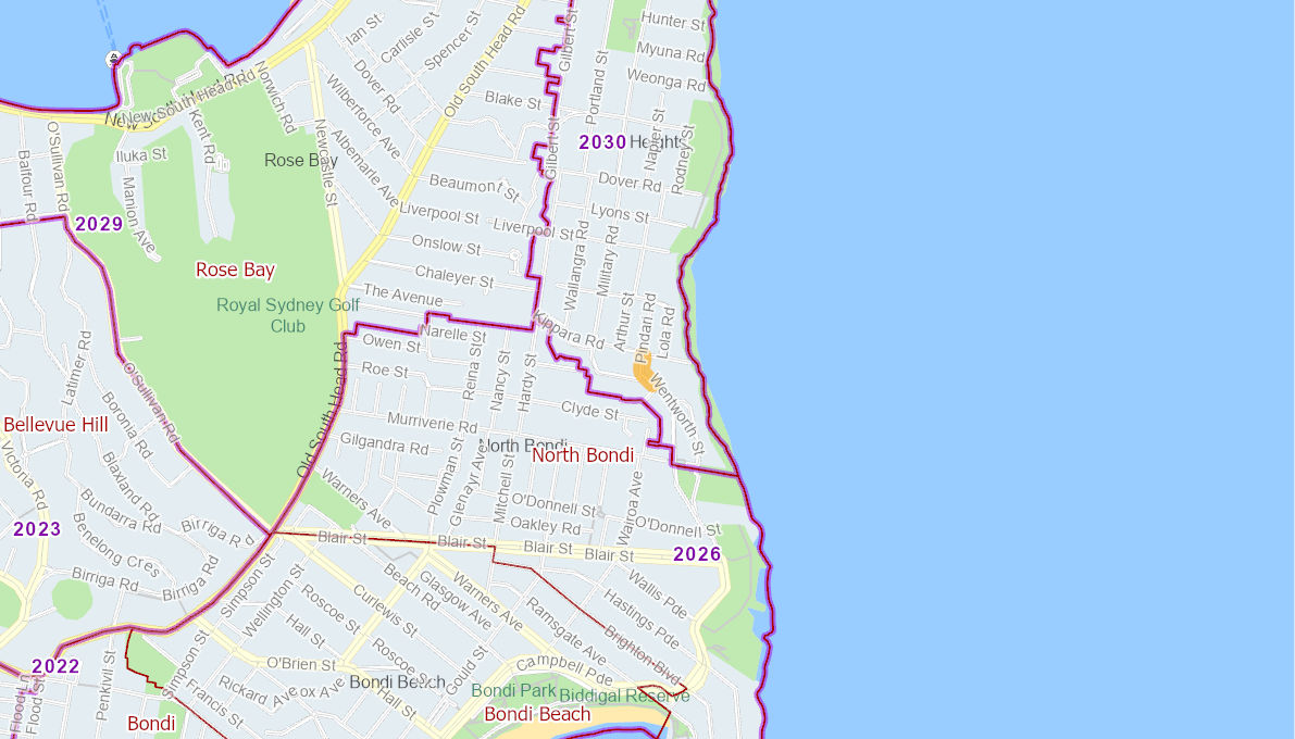 Military Road, Dover Heights - 127602-24NSW-RTR | Infrastructure ...