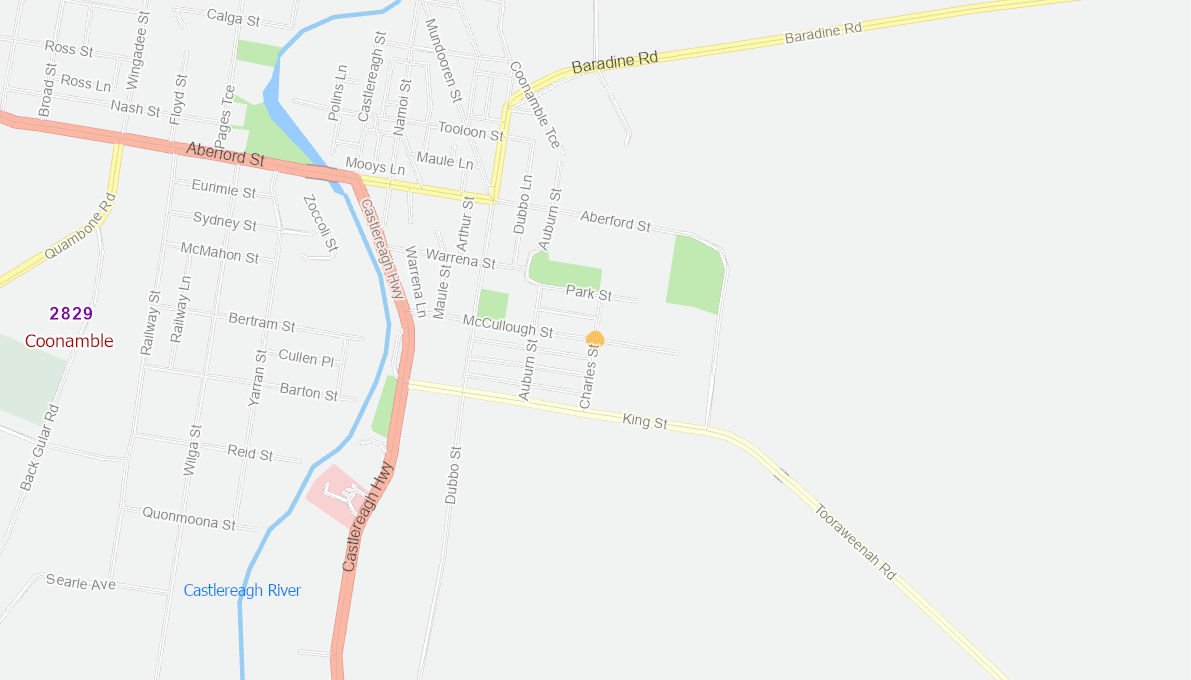 Charles St, Coonamble (Rural Road) - 130443-24NSW-RTR | Infrastructure ...