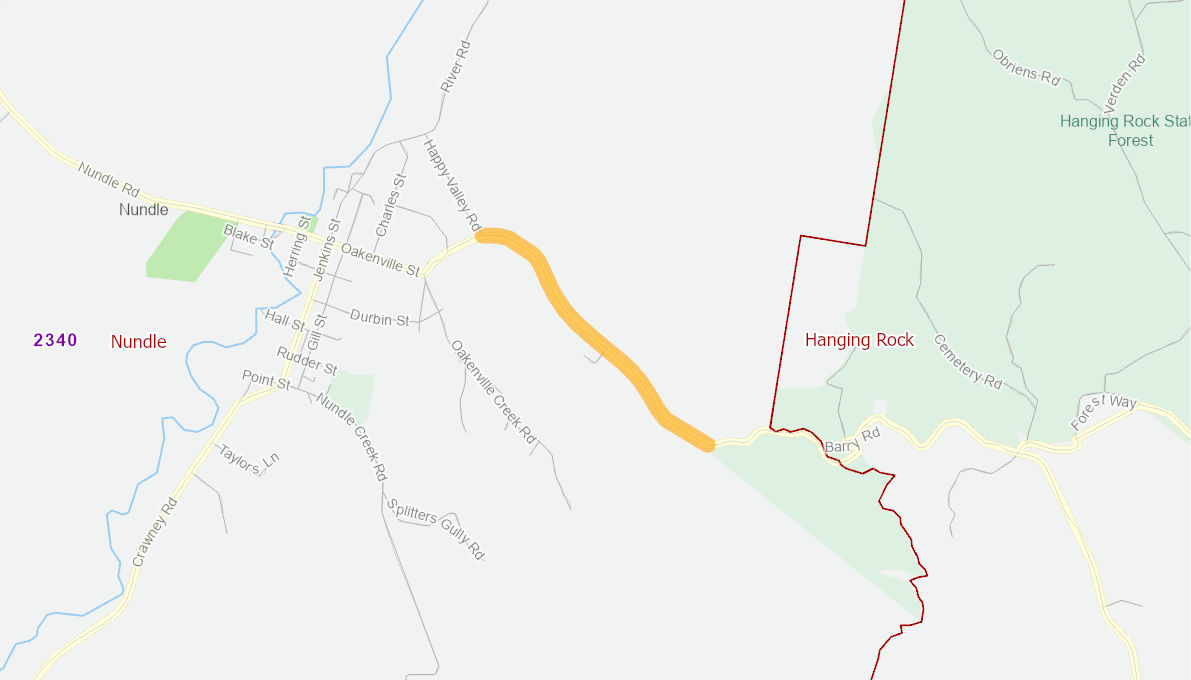 Barry Road, Nundle - 130472-24NSW-RTR | Infrastructure Investment Program